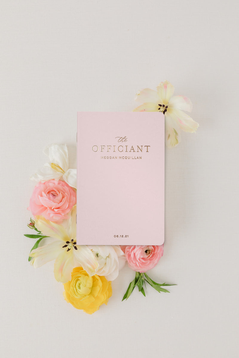 Officiant Books – Blush Paper Co