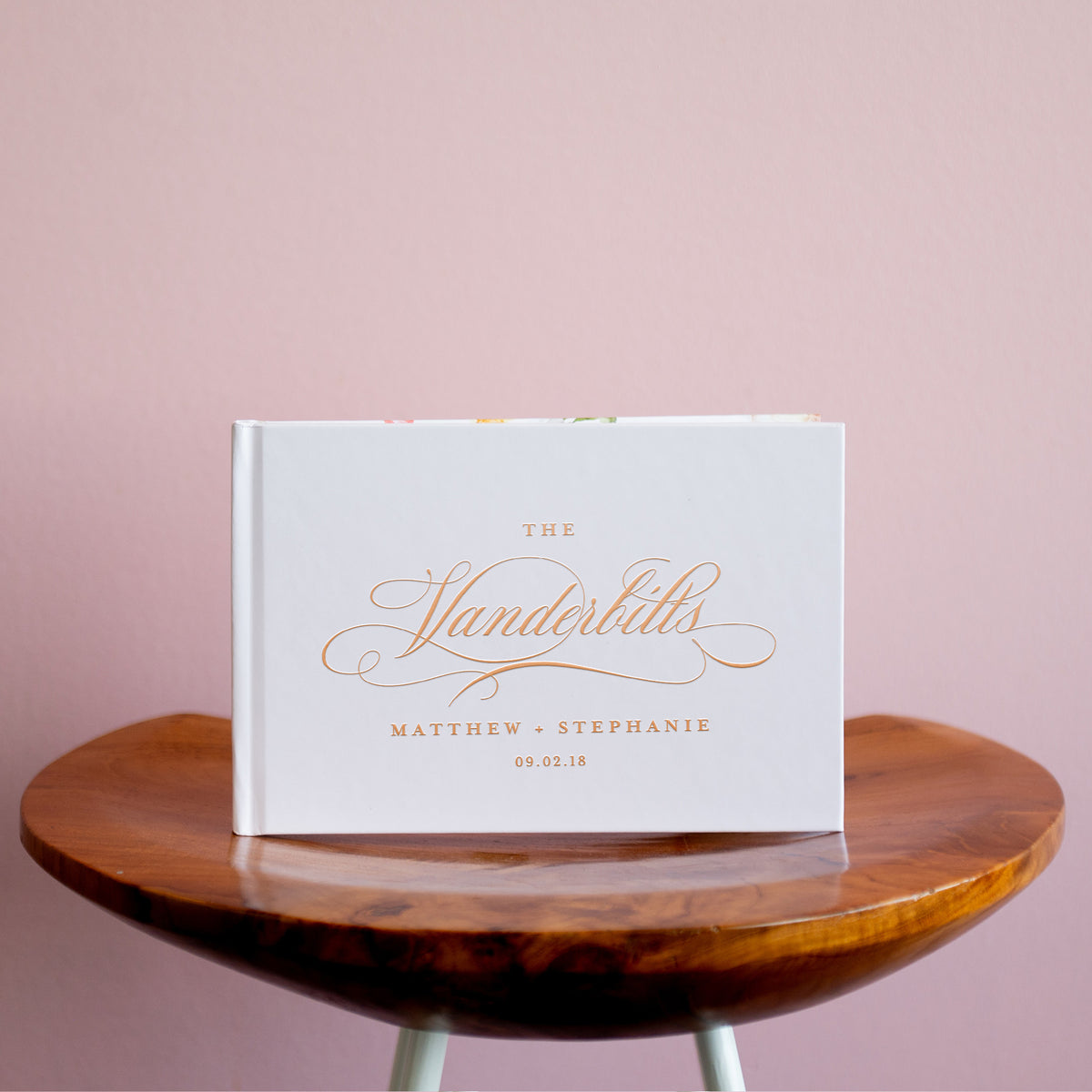 Wedding Guest Books with Real Foil – Blush Paper Co