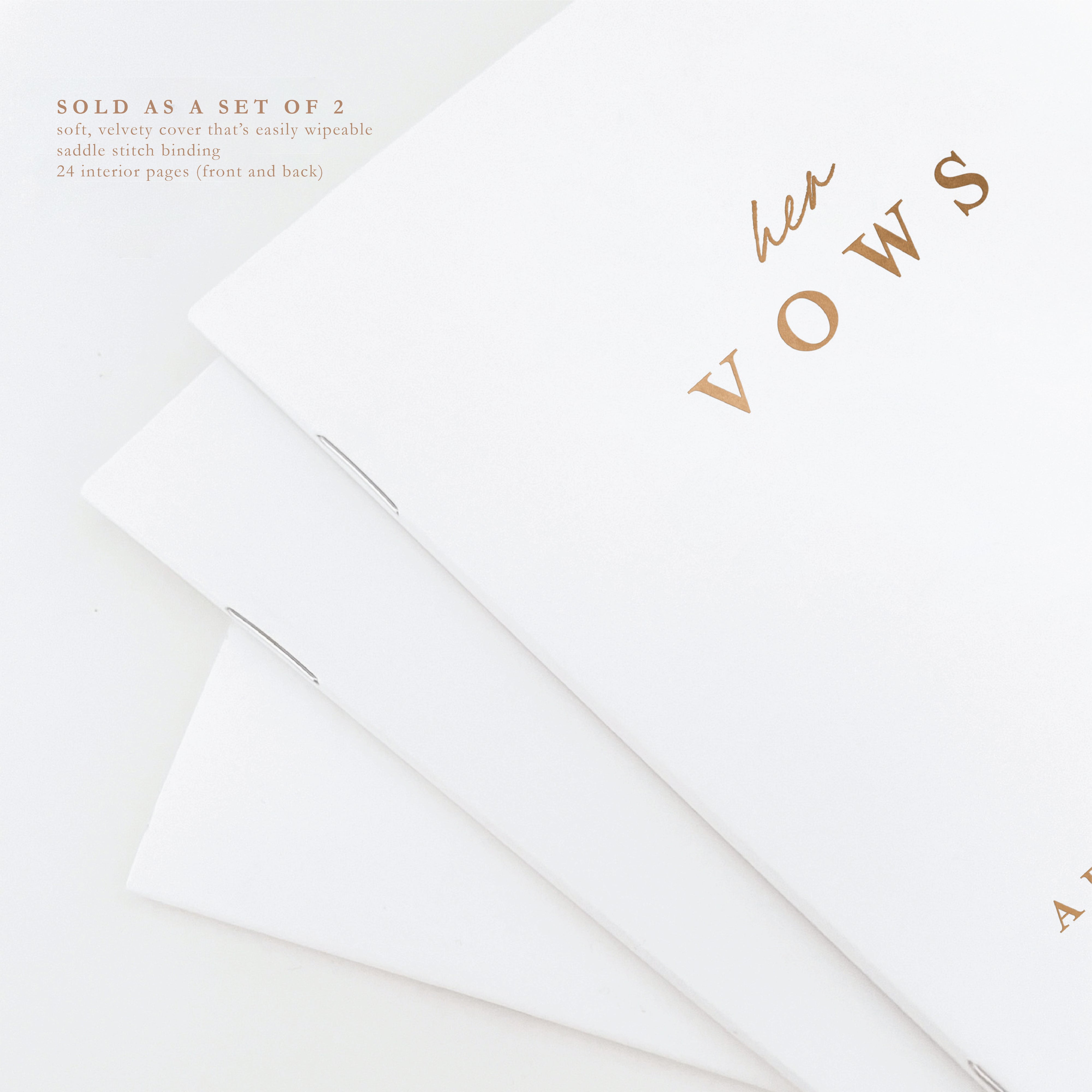 Vow Books – Blush Paper Co