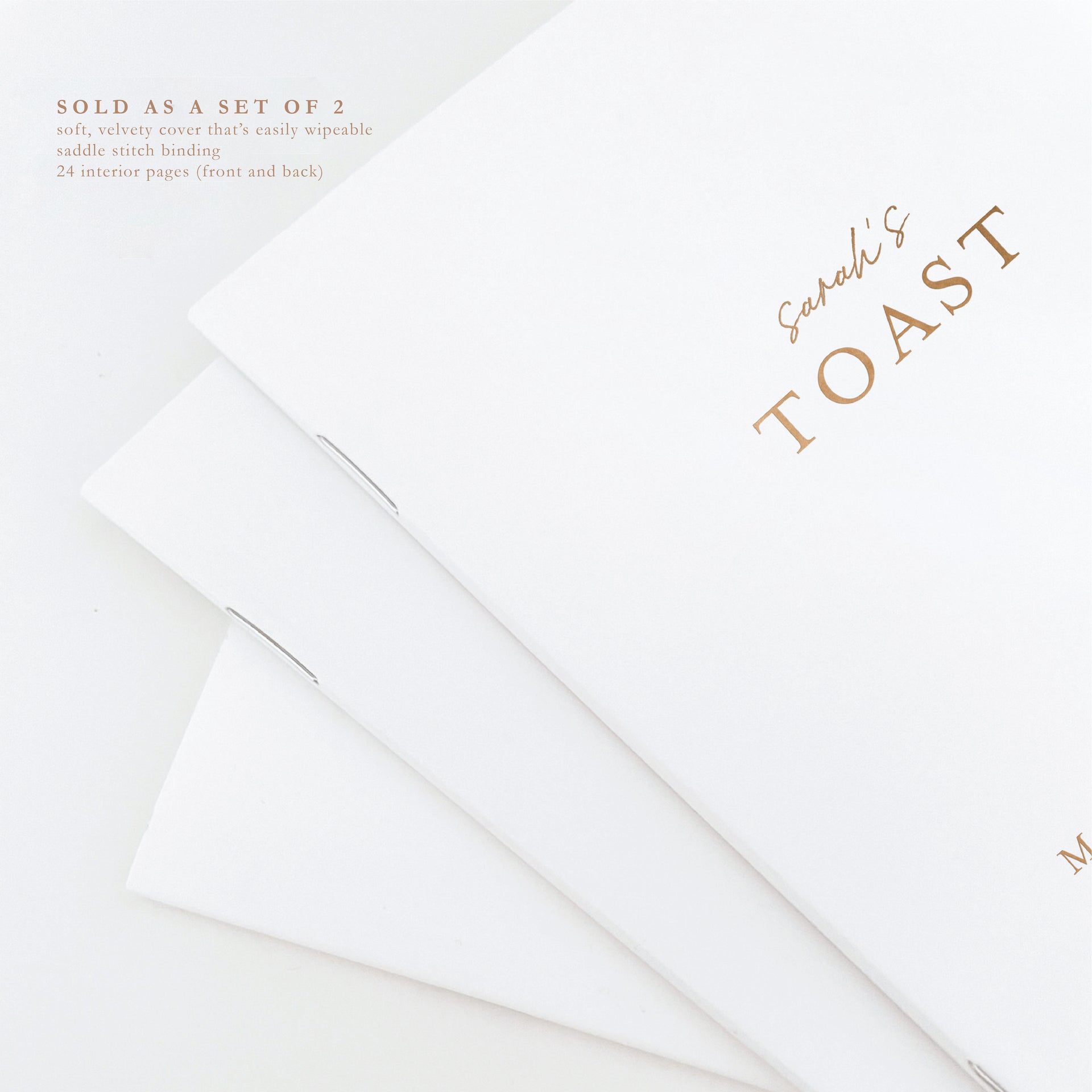 Wedding Toast Books – Blush Paper Co