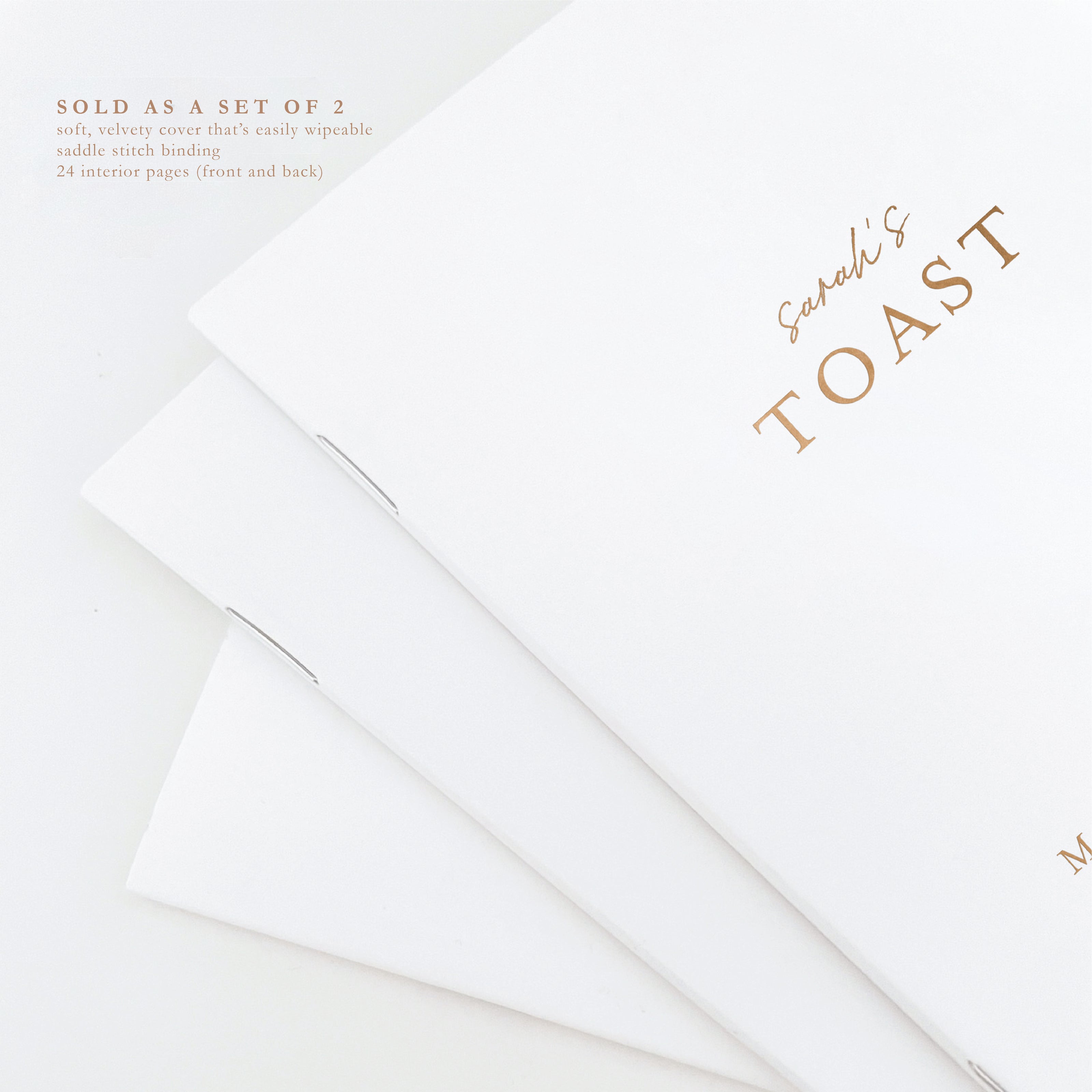 Wedding Toast Books – Blush Paper Co